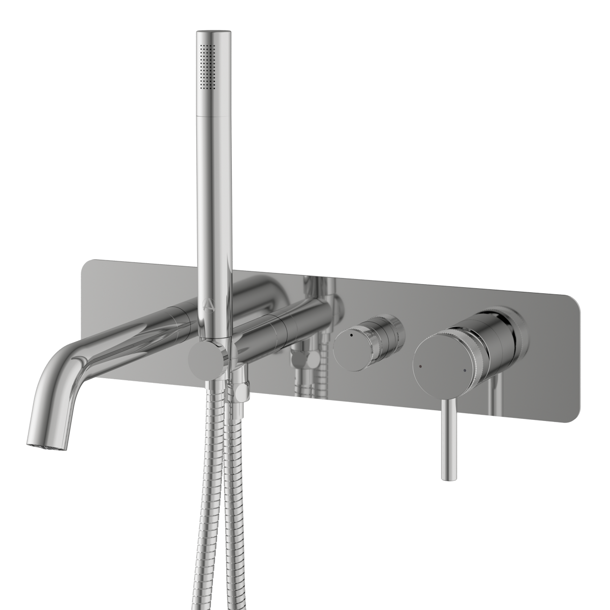 Wall Mounted Bath Shower Mixer Aqualla Brassware